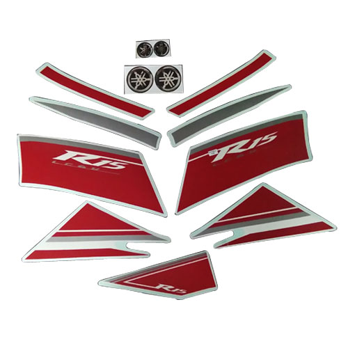 COMPLETE STICKER KIT R15 ZADON- Motorcycle Parts For Yamaha YZF R15 V1