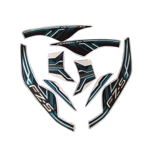 COMPLETE STICKER KIT FZS-FI ZADON- Motorcycle Parts For Yamaha FZS FI V2.0