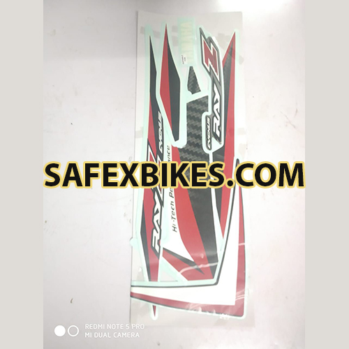 COMPLETE STICKER KIT RAY Z (WHITE) ZADON- Motorcycle Parts For Yamaha ...