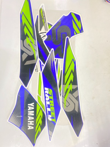 COMPLETE STICKER KIT RAY ZR STREET RALLY EDITION ZADON- Motorcycle ...