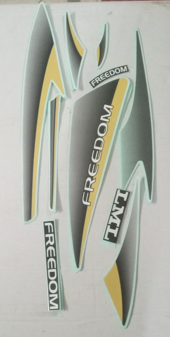 COMPLETE STICKER KIT FREEDOM- Motorcycle Parts For LML FREEDOM