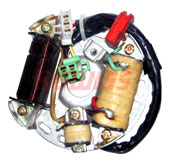 COIL PLATE ASSY SCOOTY OM SWISS- Motorcycle Parts For TVS SCOOTY