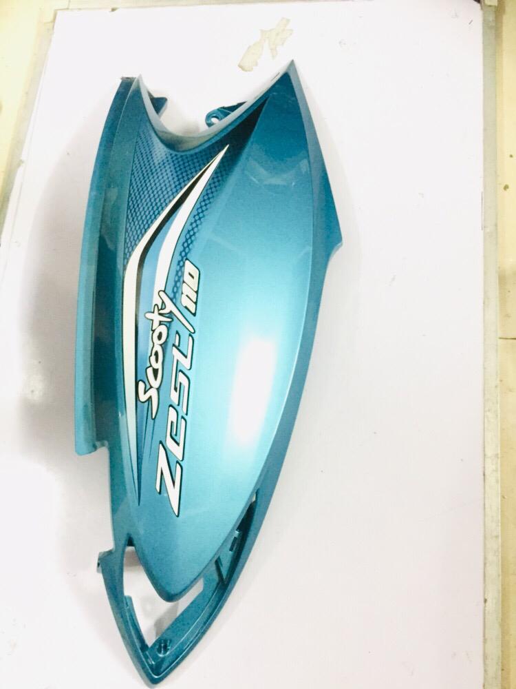 SIDE PANEL COMP RH TURQUOISE BLUE SCOOTY ZEST TVSGP- Motorcycle Parts ...